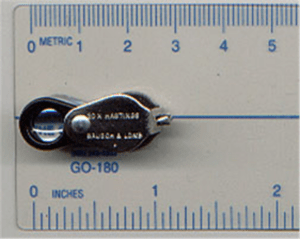 Hastings Triplet Hand Lens, 20X - Geological Exploration Products ...